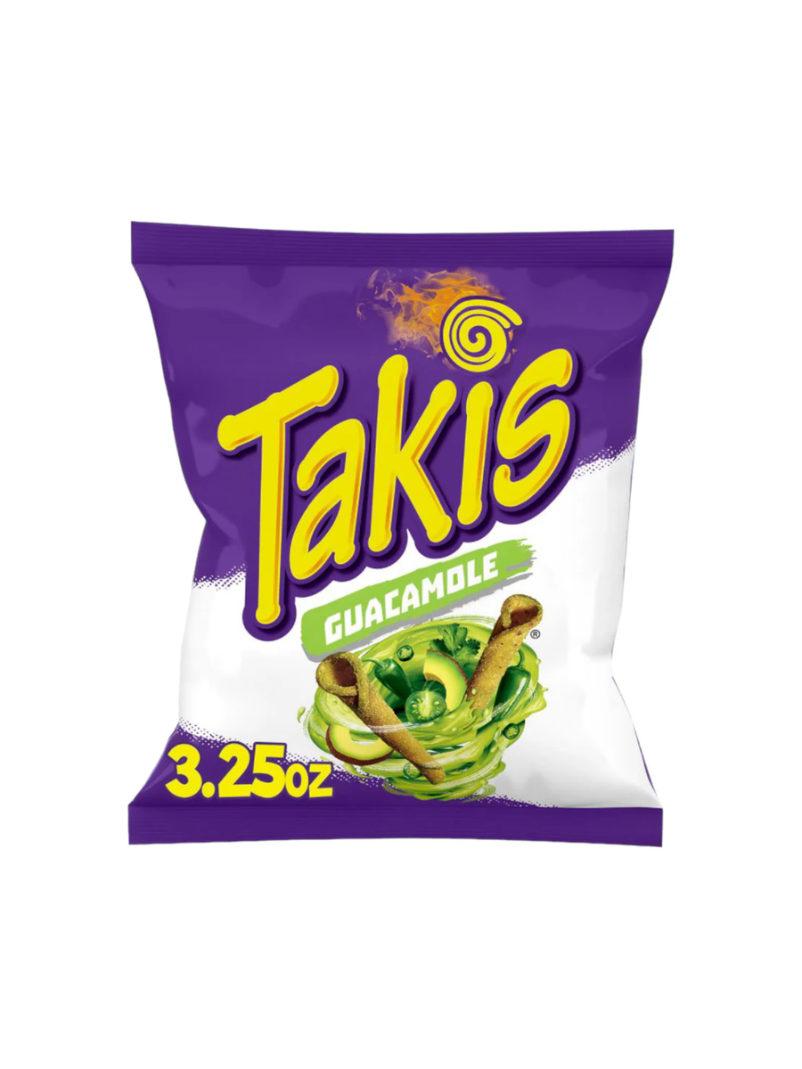 TAKIS ROLLED GUACAMOLE TORTILLA CHIPS 3.25 OZ – B.I.G. - Publika ...