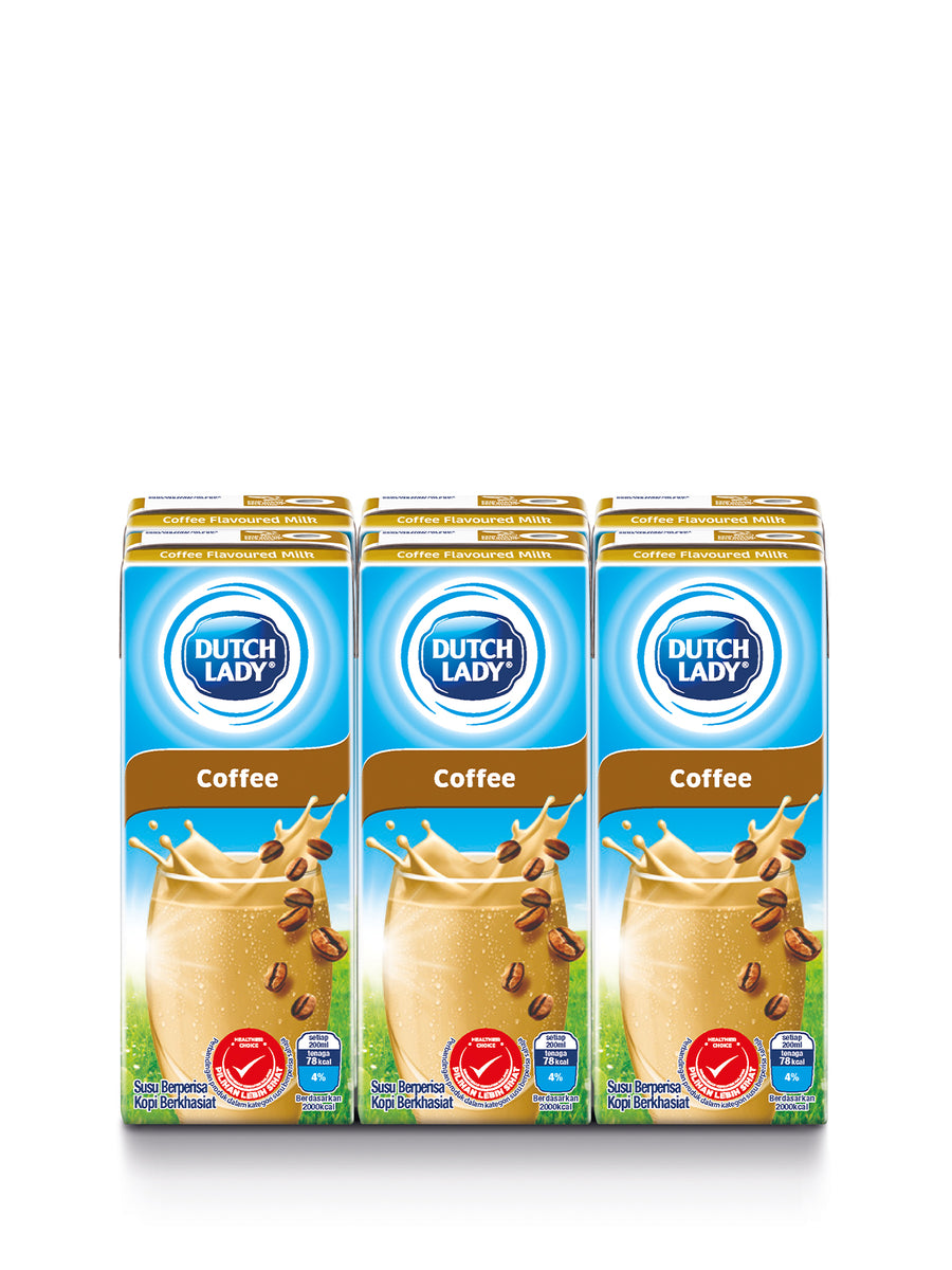 DUTCH LADY UHT COFFEE 6X200ML – B.I.G. - Publika Shopping Gallery