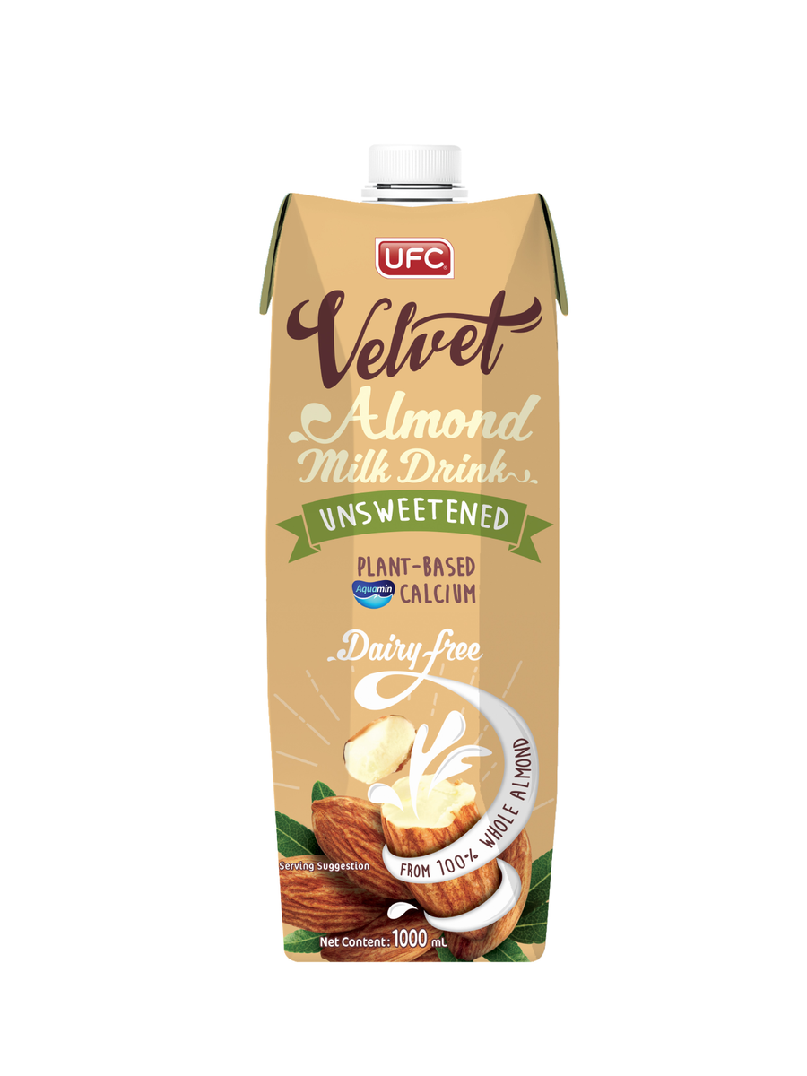 UFC VELVET ALMOND DRINK UNSWEETENED 1L – B.I.G. - Publika Shopping Gallery