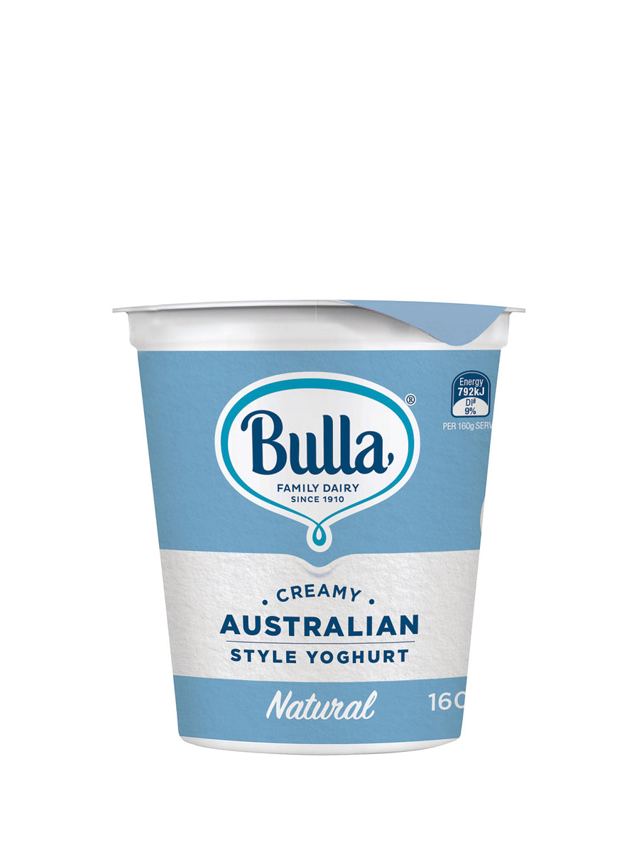 BULLA AUS STYLE YOGHURT NATURAL 160G – B.I.G. - Publika Shopping Gallery
