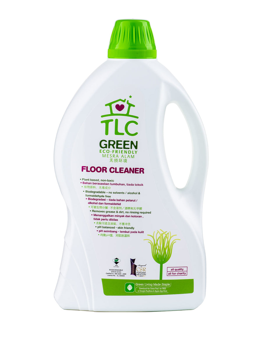 TLC GREEN FLOOR CLEANER 2L – B.I.G. - Publika Shopping Gallery