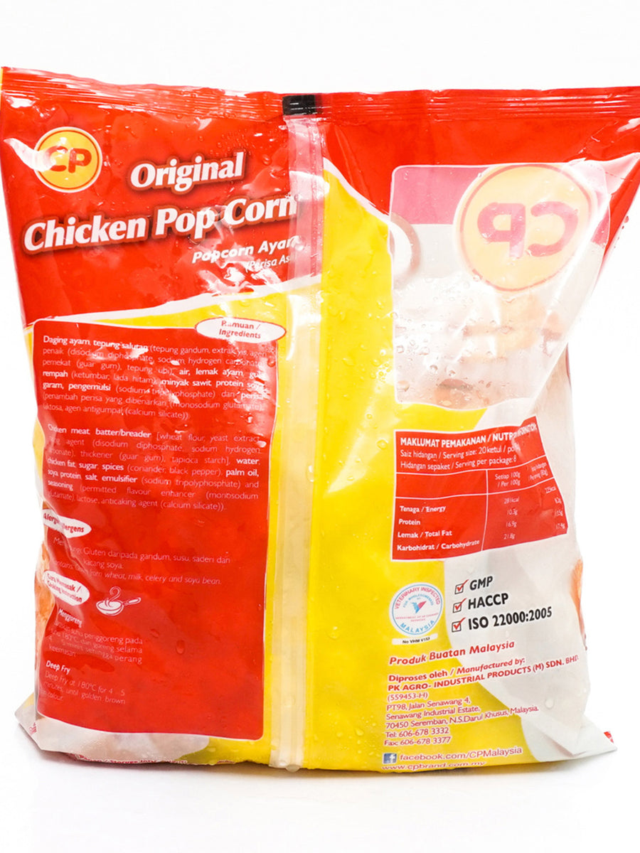 CP CHICKEN POPCORN ORIGINAL 550G – B.I.G. - Publika Shopping Gallery