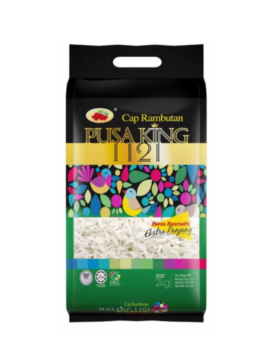 CAP RAMBUTAN BASMATHI PUSA KING 1121 2KG – B.I.G. - Publika Shopping ...