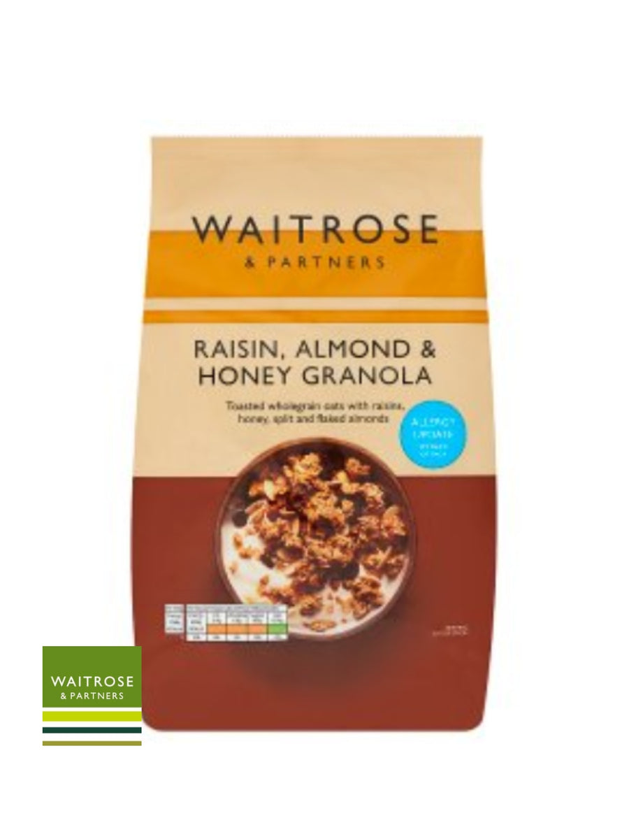 WAITROSE RAISIN ALMOND & HONEY GRANOLA 1KG – B.I.G. - Publika Shopping ...
