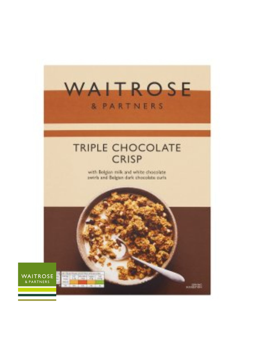 WAITROSE TRIPLE CHOCOLATE CRISP 500G – B.I.G. - Publika Shopping Gallery