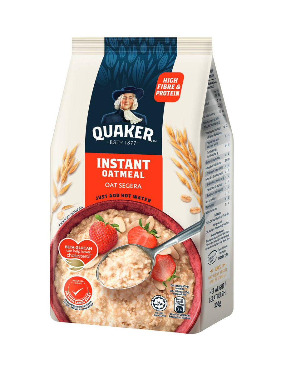 QUAKER INSTANT OATMEAL 300G – B.I.G. - Publika Shopping Gallery