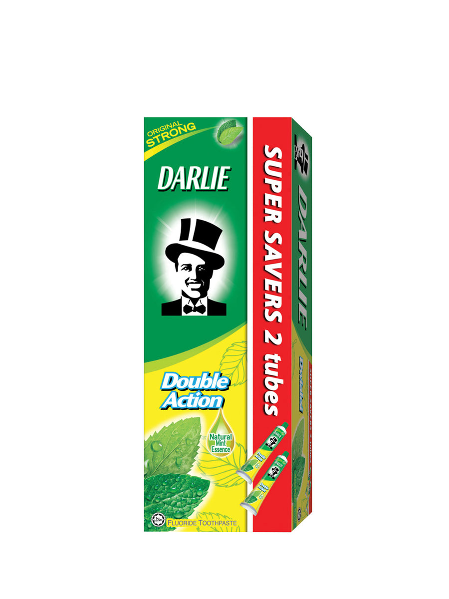 DARLIE DOUBLE ACTION TOOTHPASTE ORIGINAL 225GX2 – B.I.G. - Publika ...