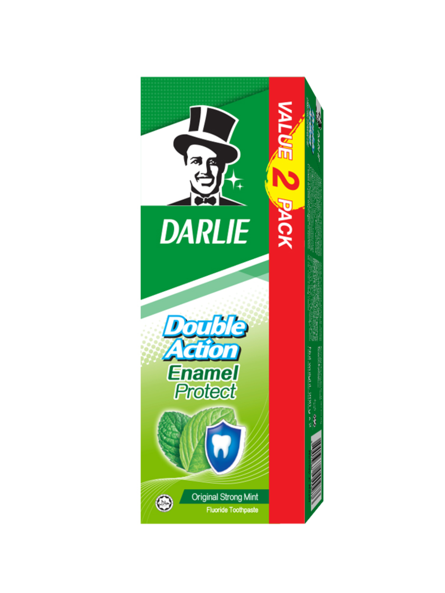 DARLIE DOUBLE ACTION TOOTHPASTE ORIGINAL 225GX2 – B.I.G. - Publika ...