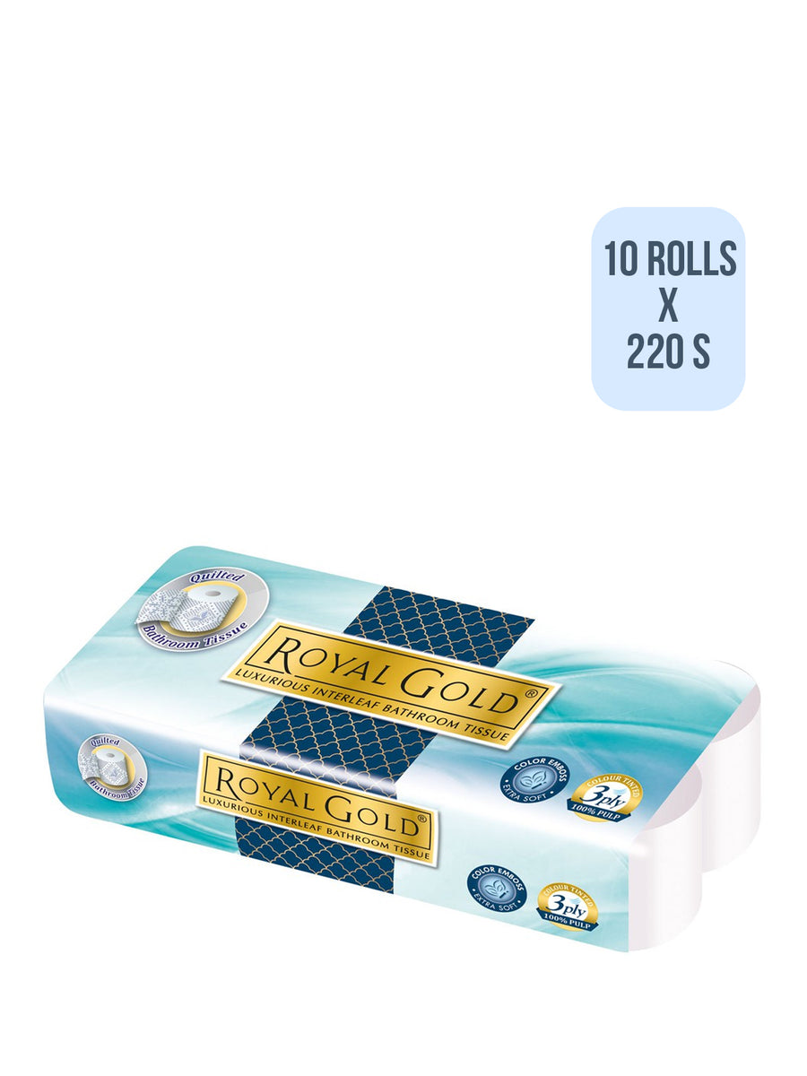 ROYAL GOLD LUX TOILET ROLL 10S – B.I.G. - Publika Shopping Gallery