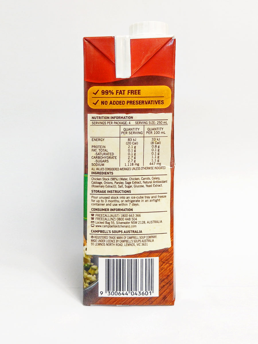 CAMPBELL'S REAL STOCK CHICKEN 1L – B.I.G. - Publika Shopping Gallery