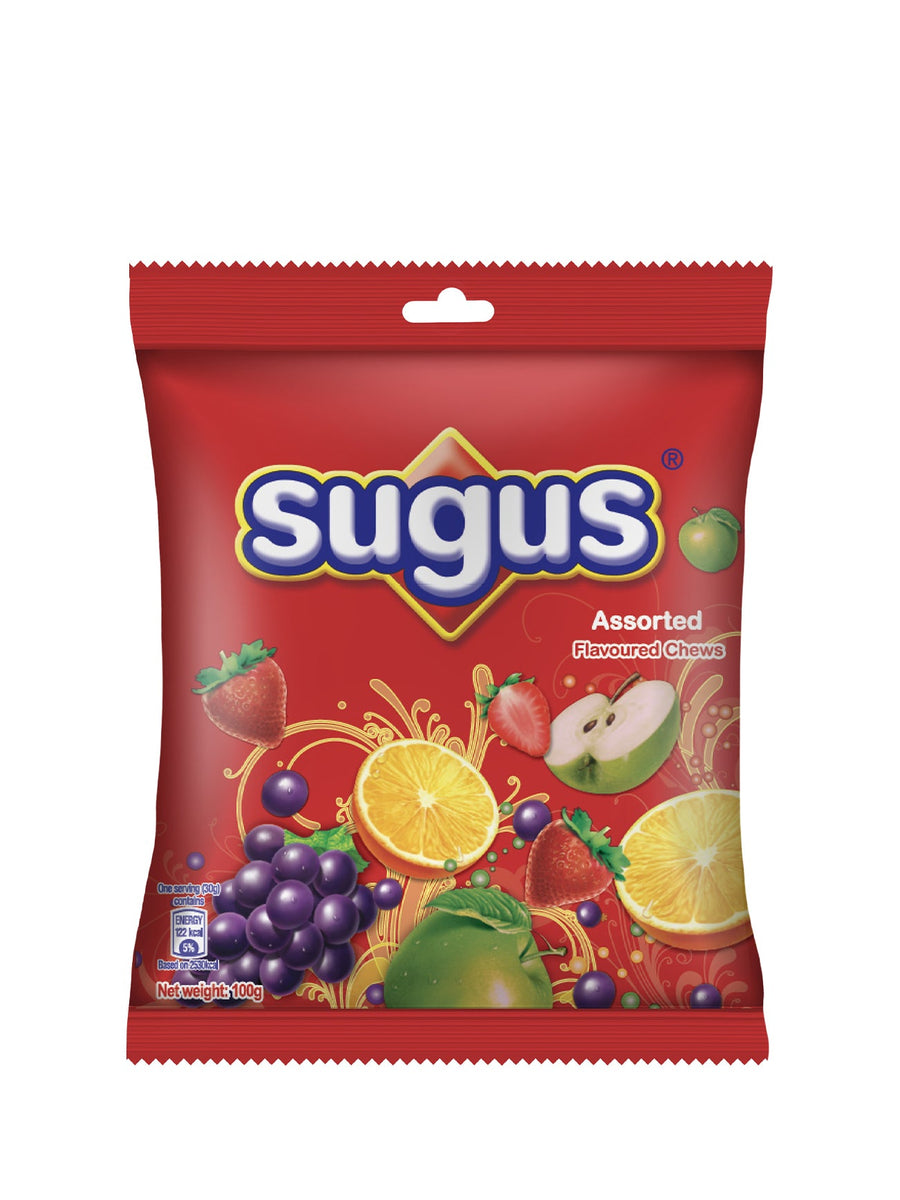 SUGUS ASSORTED POUCH 100G – B.I.G. - Publika Shopping Gallery