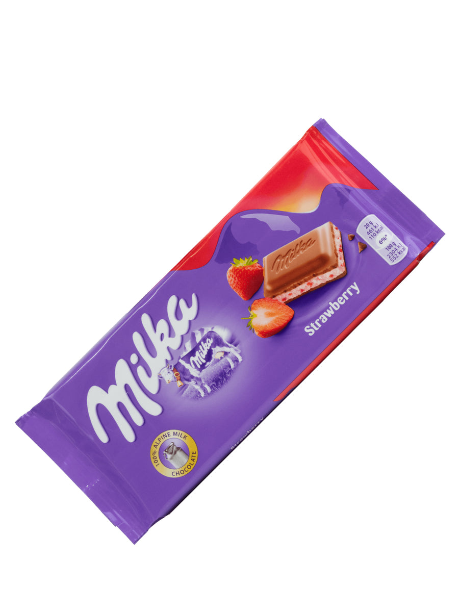 MILKA STRAWBERRY YOGHURT 100G – B.I.G. - Publika Shopping Gallery