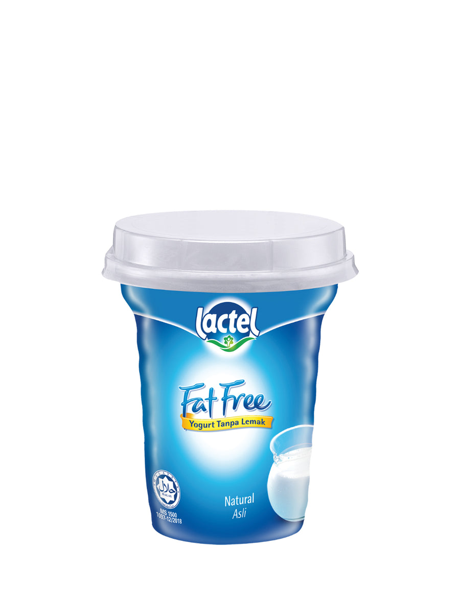 LACTEL FAT FREE YOGURT NATURAL 130G – B.I.G. - Publika Shopping Gallery