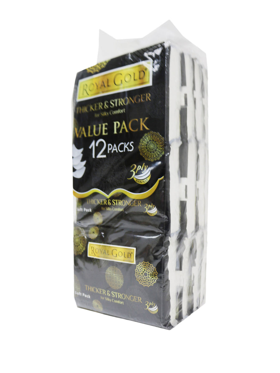 ROYAL GOLD LUX WHITE TISSUE SOFT PACK 3PLY 12X50S – B.I.G. - Publika ...