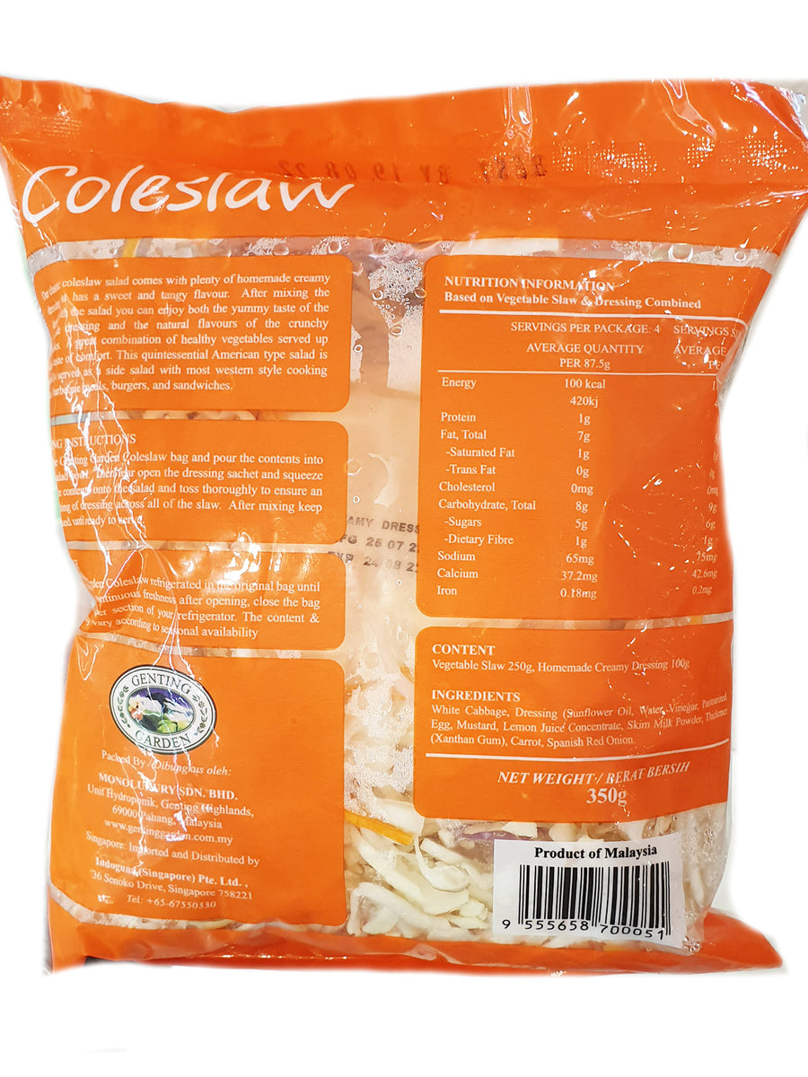 GG RTE COLESLAW SALAD 350G – B.I.G. - Publika Shopping Gallery