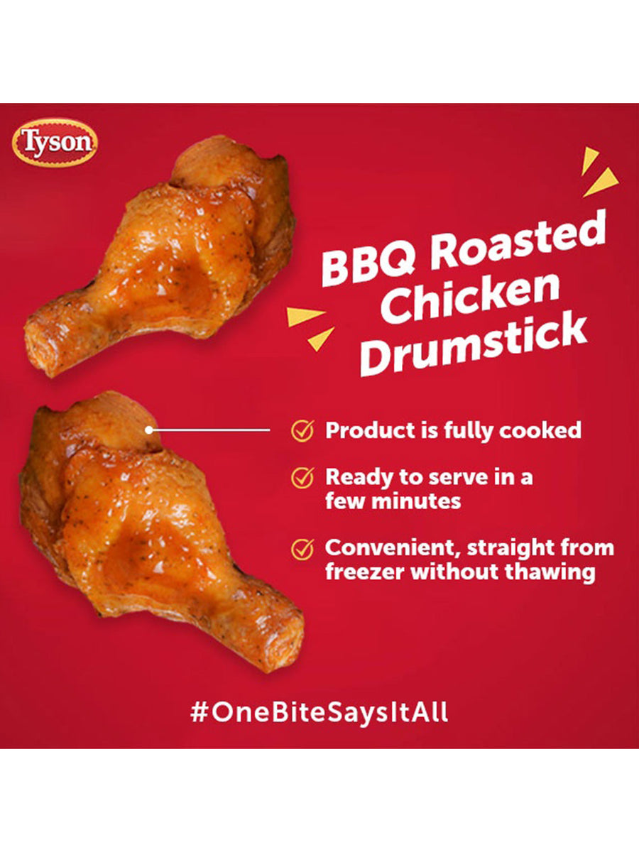 TYSON BBQ ROASTED CHICKEN DRUMSTICK 600G – B.I.G. - Publika Shopping ...
